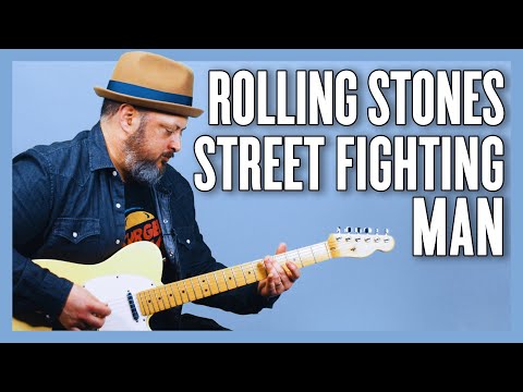 The Rolling Stones Street Fighting Man Guitar Lesson + Tutorial
