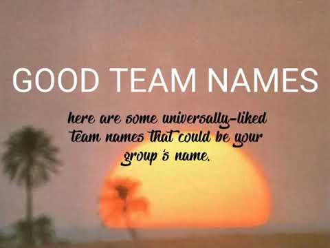 Unique squad names