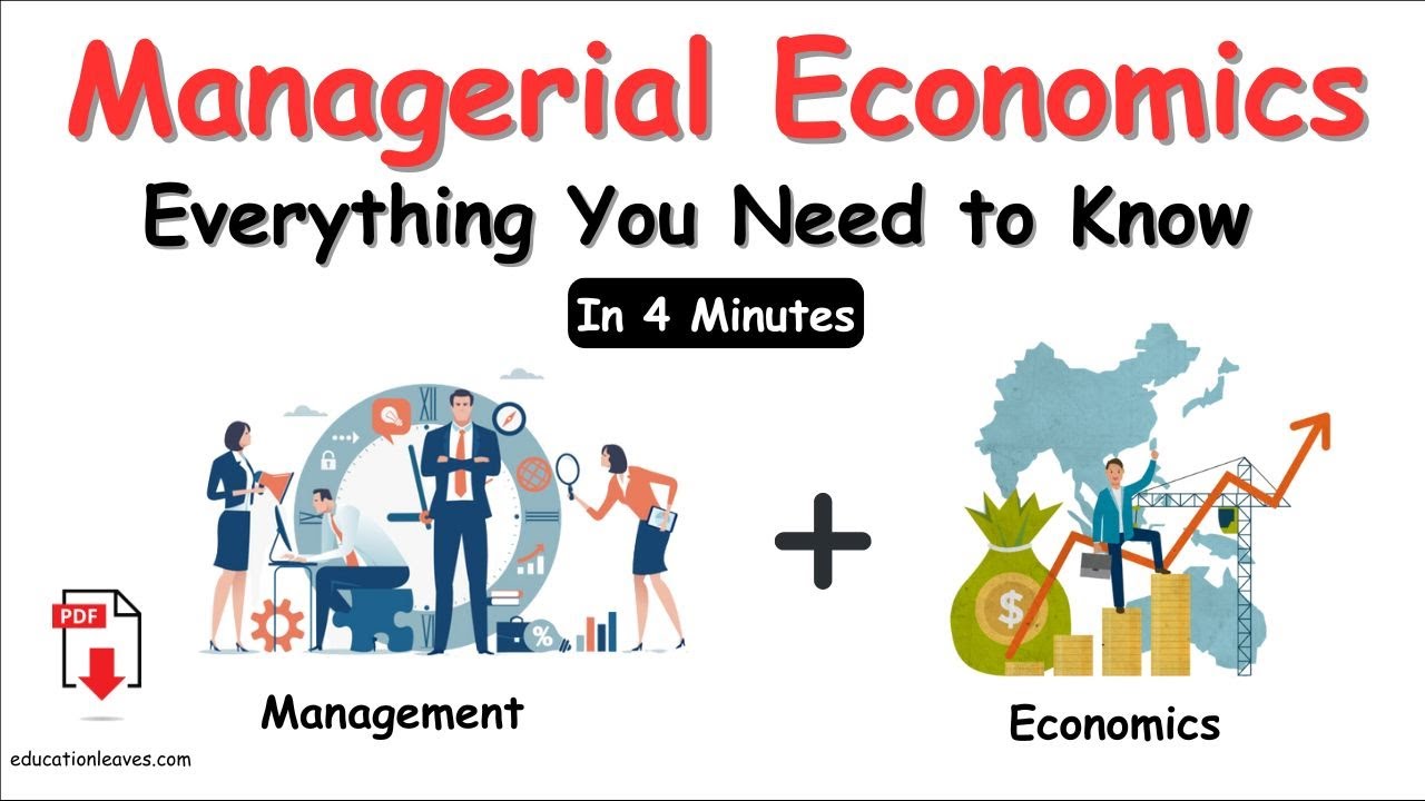 What is Managerial Economics? | Scope, Concepts, principles, Nature of Managerial Economics