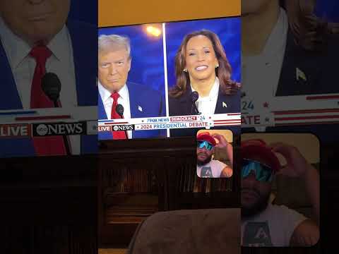 Entire debate Live stream on Tik Tok Trump 2024 vs Kamala Harris on ABC