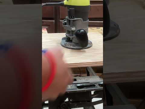 Extremely quick router table build.