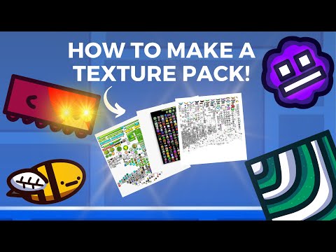 How To Make A CUSTOM Texture Pack! | Geometry Dash 2.11