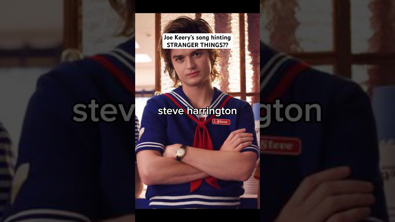 Joe Keery’s song hinting Stranger Things??🤔 #strangerthings #steveharrington #joekeery #djo #byler
