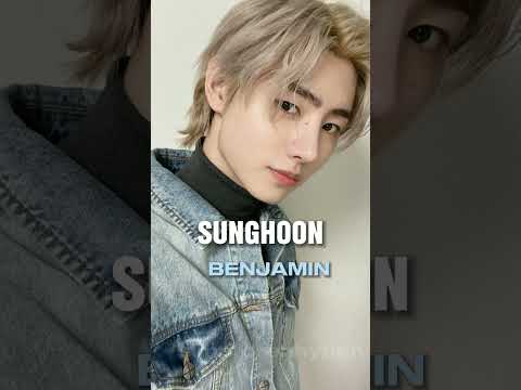 enhypen member's english name ~•(sub for enha) #kpop #shorts #enhypen