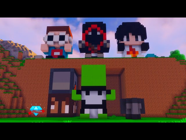 Baby Dream Sapnap GeorgeNotFound BadBoyHalo Minecraft Map