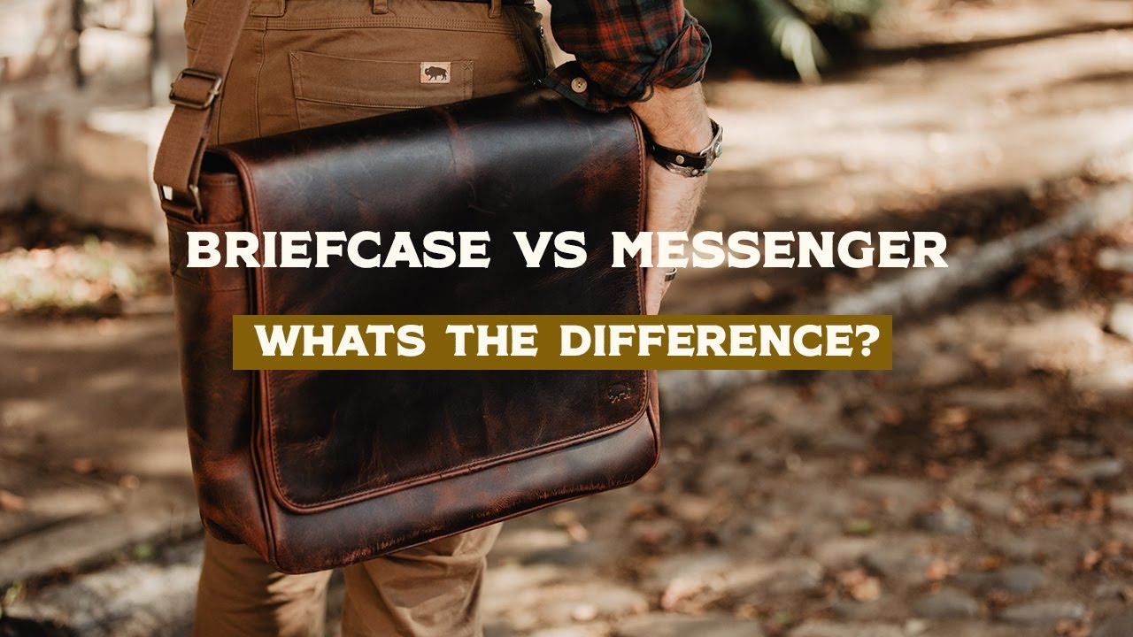 Whats the Difference Between a Briefcase bag vs a Messenger Bag?
