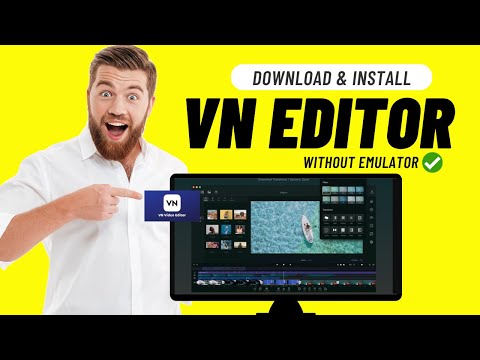 How to install VN Video Editor in PC Without Emulator✅