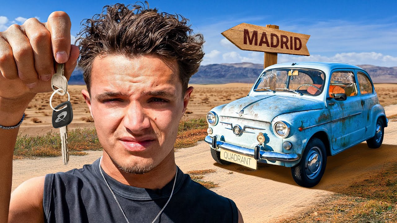 Lando Norris Races $500 Car Across Europe