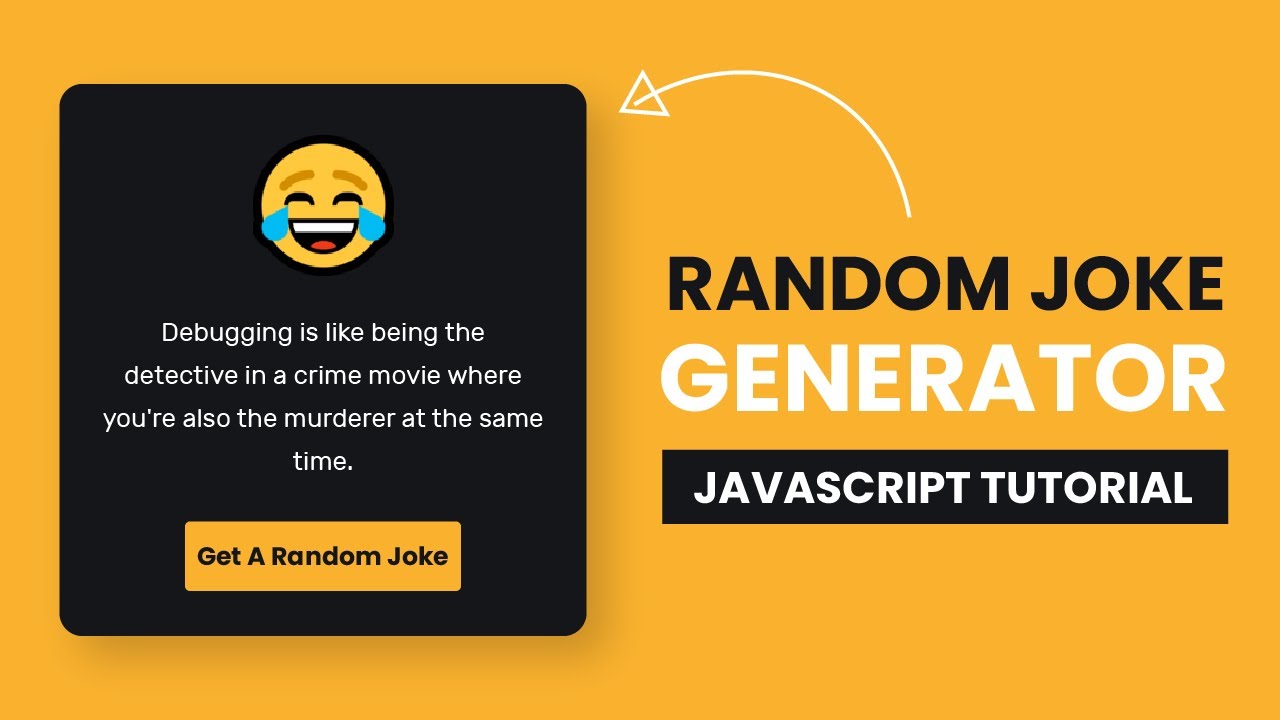 Random Joke Generator | HTML, CSS & Javascript
