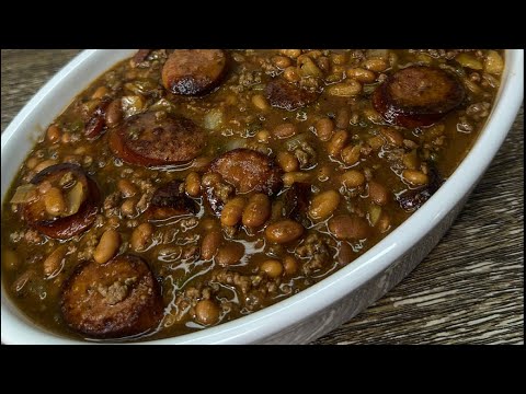 The Only BBQ Baked Beans You Need At The Cookout This Summer! #howto #recipe #shorts