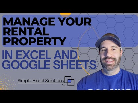 How to track multiple rental properties' income and expenses in one Google Sheet or excel.