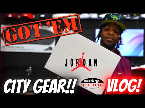 THIS JORDAN I GOT FROM CITY GEAR IS FIRE!! MORE HEAT AT CITY GEAR ON FEET IN STORE VLOG!!