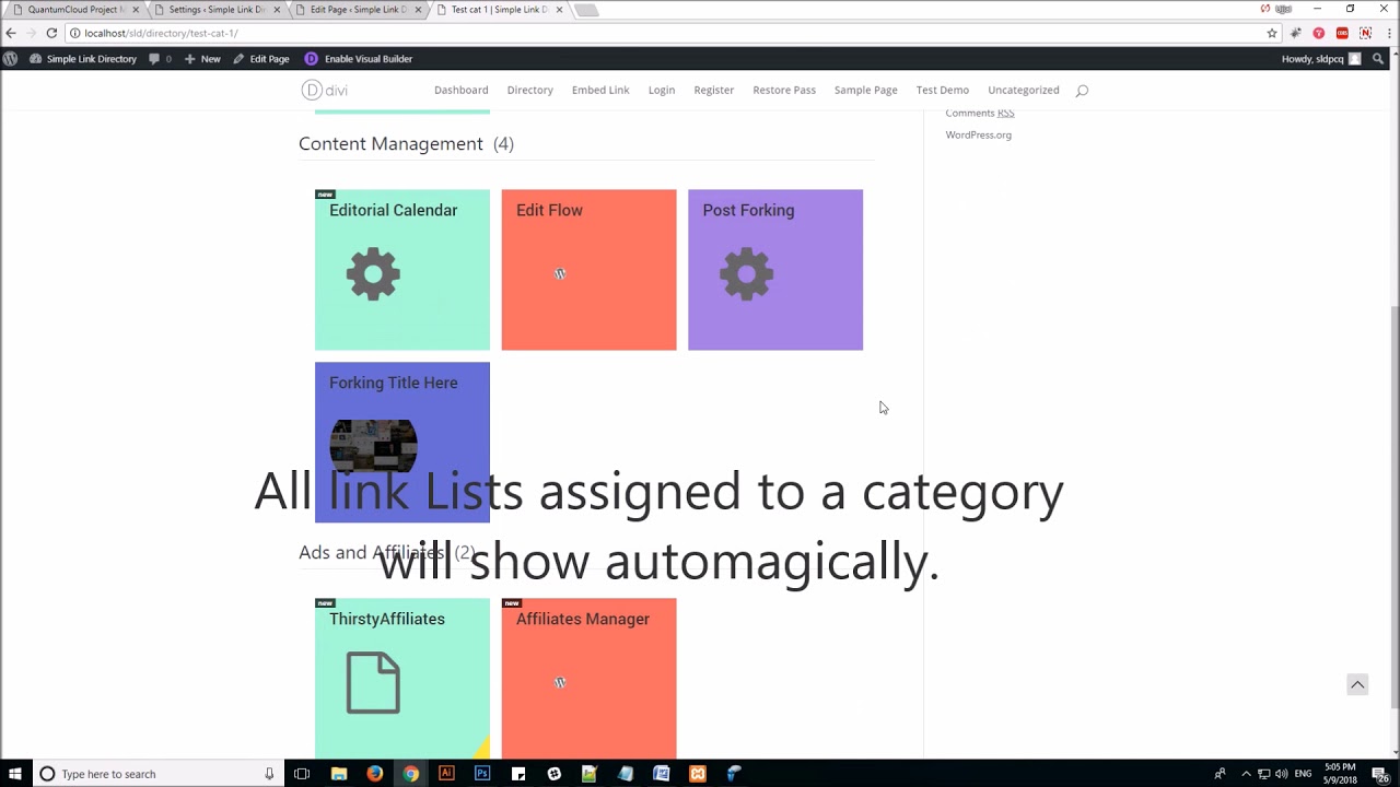 Setting Up Multi Page Directory with Simple Link Directory Pro WordPress Plugin