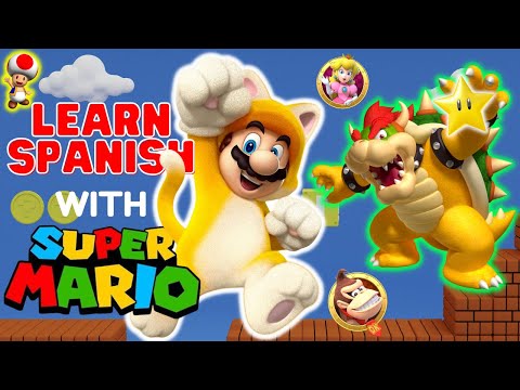 Learn SPANISH with the Mario Bros MOVIE