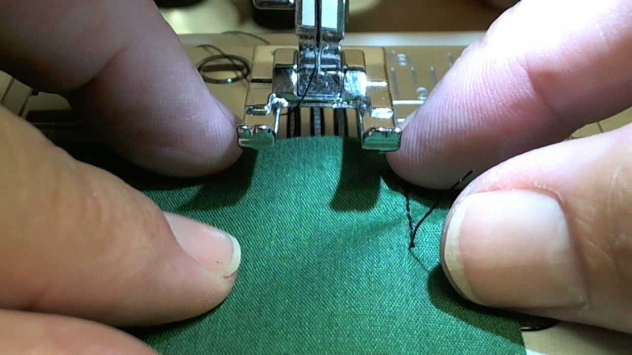 Backstitching or Lockstitching, better method.
