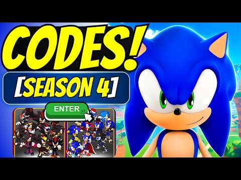 🆕 *NEW CODES* – All Working Sonic Speed Simulator SEASON 4 Codes 2025 | Roblox Sonic Speed Simulator