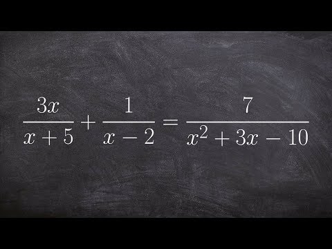 Learn how to solve a rational equation and identify the extraneous solutions
