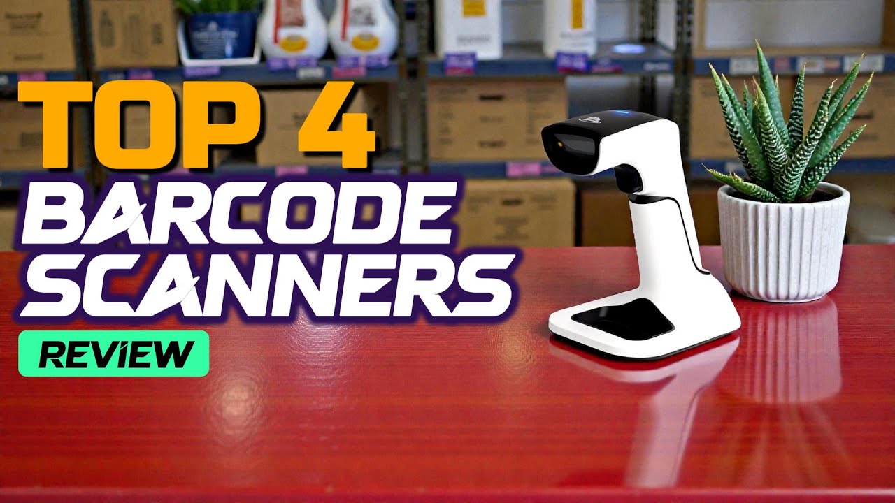 Best Barcode Scanners 2025 | Top 4 Models for Business & Retail