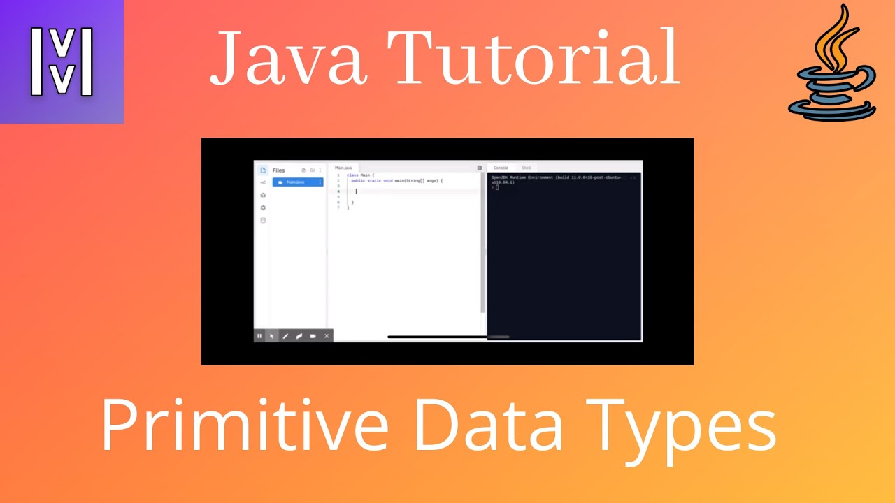 Primitive Data Types | Java Tutorial #3