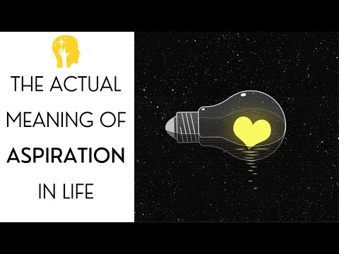 What is Aspiration in Life | The Aspiring Self