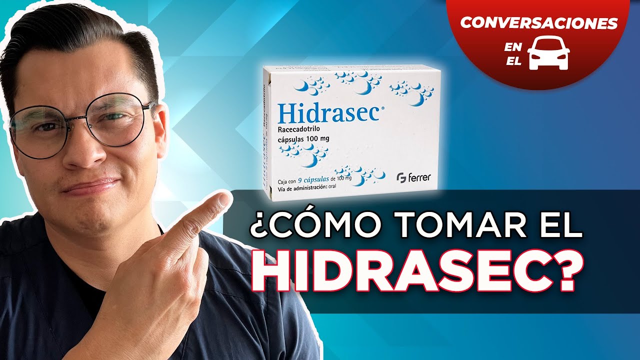 ¿CÓMO TOMAR EL HIDRASEC?