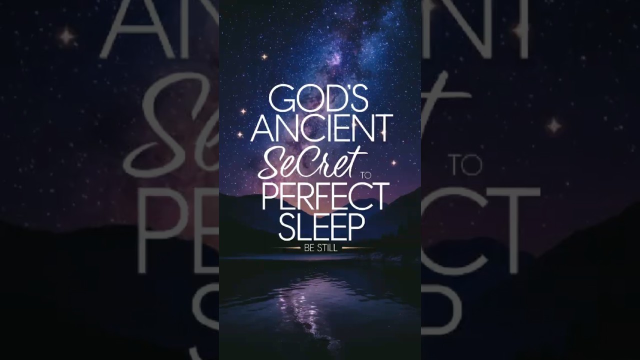 Can't Sleep? God's 3000-Year-Old Secret to Perfect Rest | Christian Motivation
