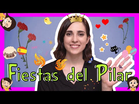 Spanish FIESTAS DEL PILAR Words with Rosa!
