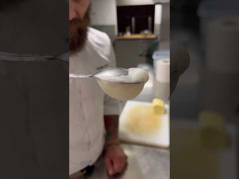 Michelin-star garlic foam recipe ⭐️