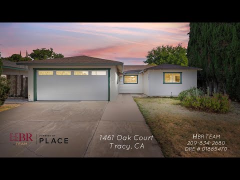 Don't Miss Out! 1461 Oak Court, Tracy Home for Sale