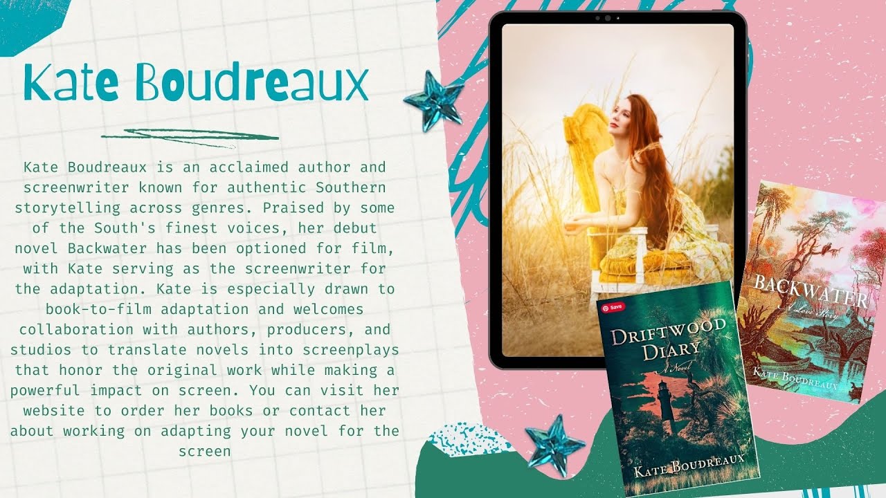 Scribblers Den Interview with Author Kate Boudreaux