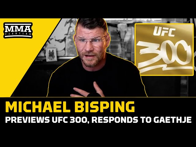 "Right now you’re booked up" - Michael Bisping responds to Justin Gaethje after he criticized ...