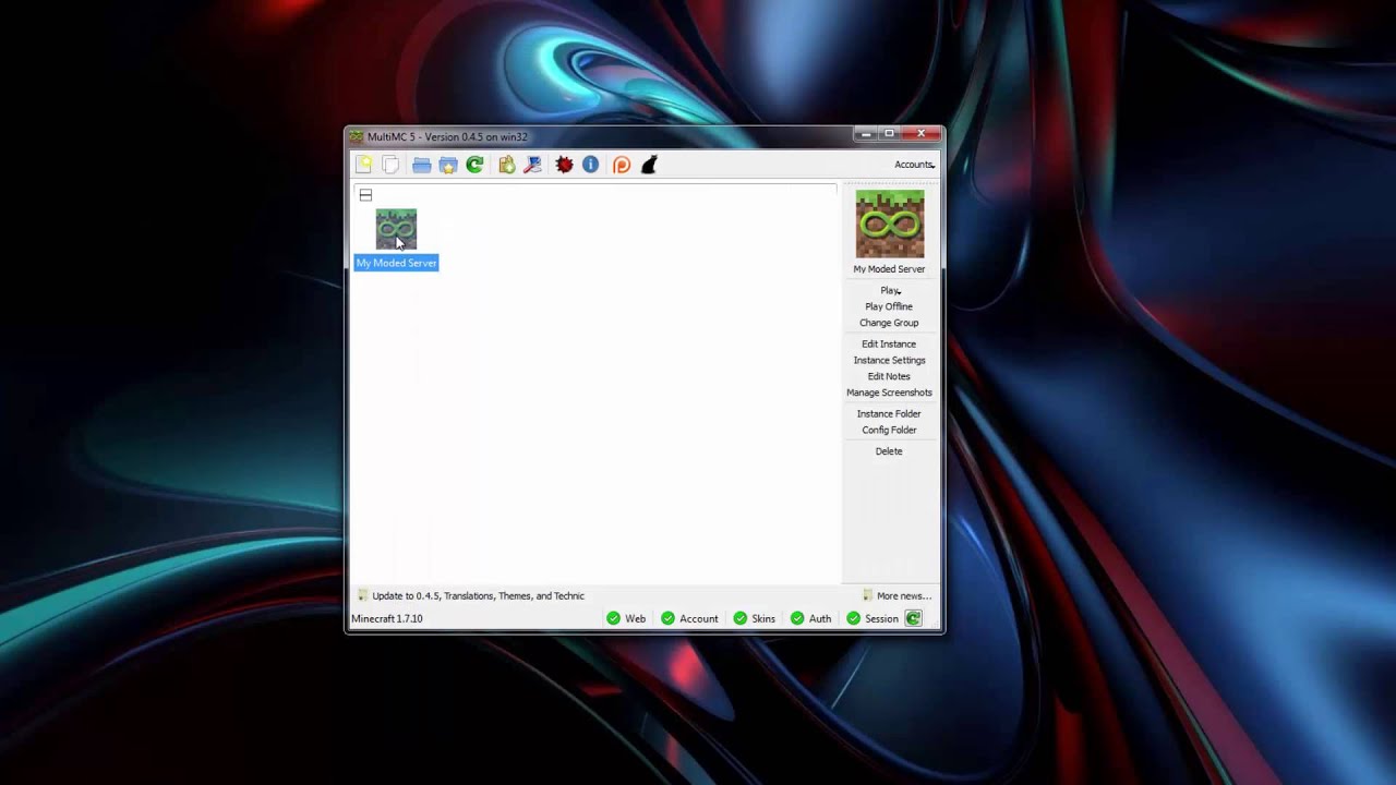 Multi MC New Instance Setup