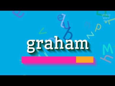 HOW TO PRONOUNCE GRAHAM? #graham