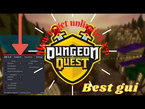 Dungeon Quest OP GUI 2021 WORKING (Join discord to get script) UNLIMITED XP/ITEMS