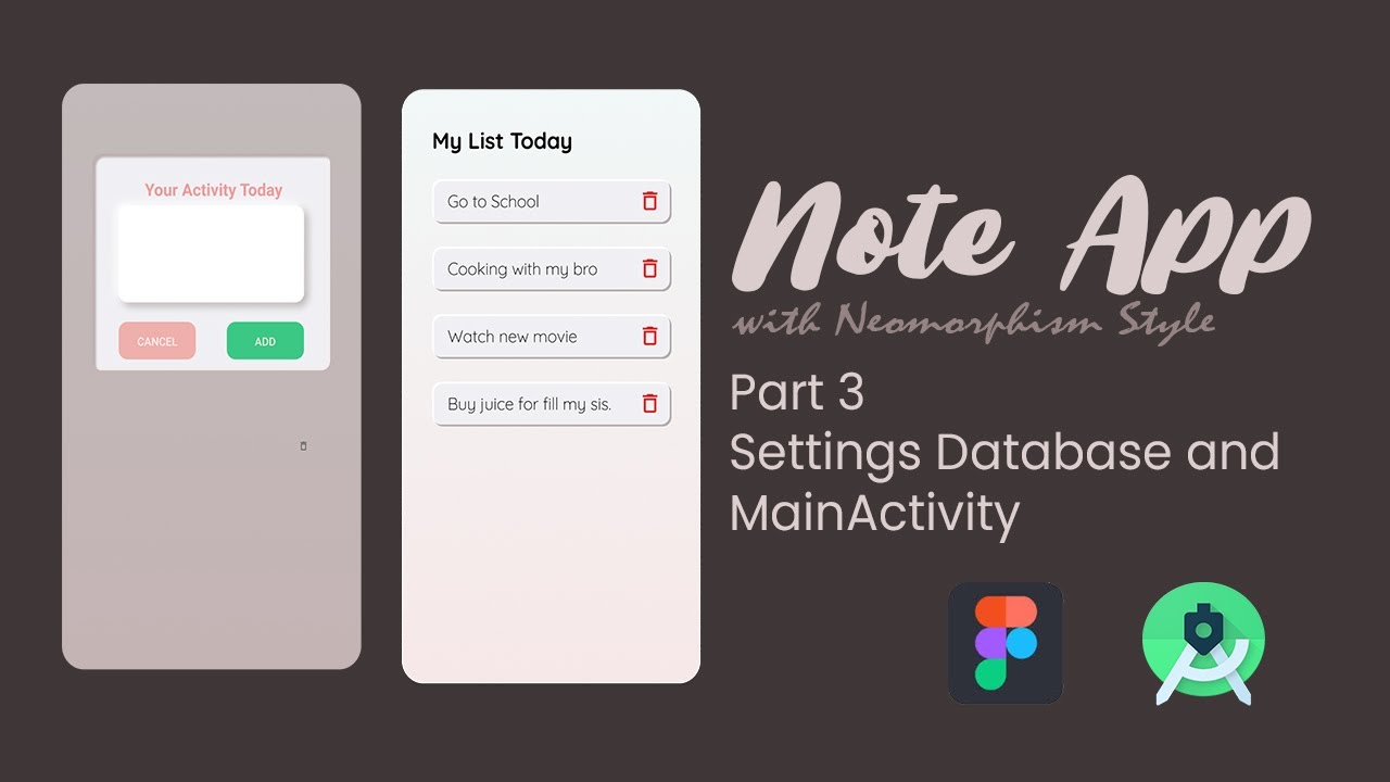 Note App part 3 | Figma and Android studio tutorial