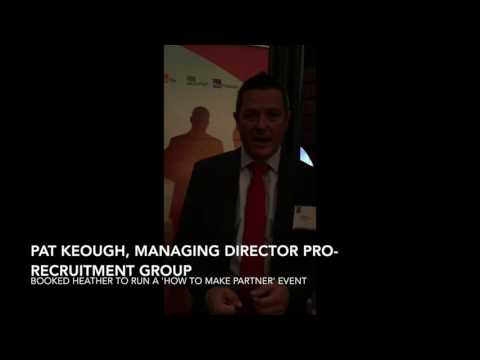 Pat Keogh, Managing Director Pro-Recruitment group Testimonial