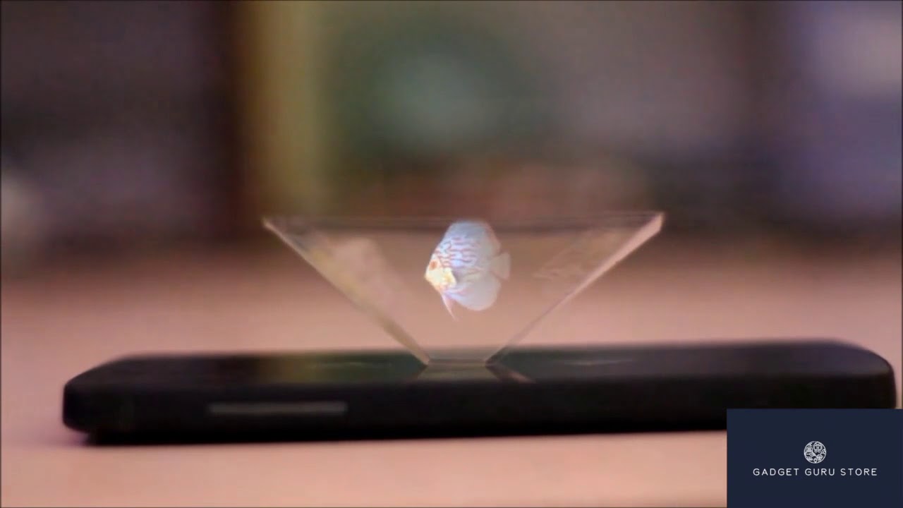 3D Hologram Pyramid Projector for Smartphones