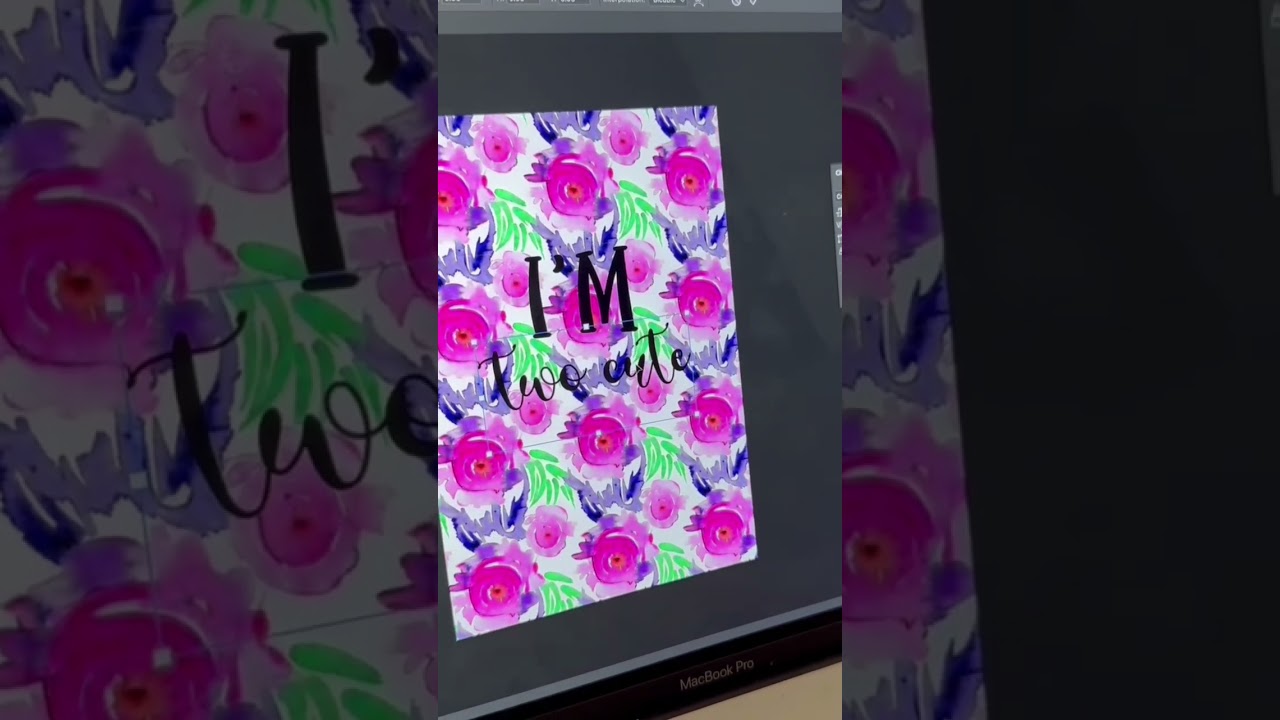 Make a custom birthday shirt using CF Spark Patterns & Creative Fabrica fonts 🎂 #diy #ai #giftideas