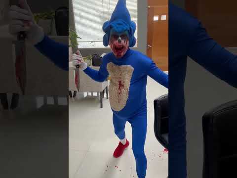 YO NO SOY SONIC… #terror #sonicexe #sonicthehedgehog #miedo #halloween #cosplay #sonic #disfraz