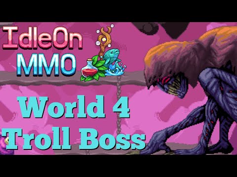 Legends of Idleon - World 4 Boss - Massive Troll