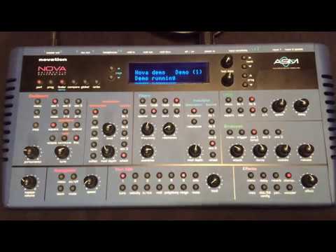 Novation Nova Desktop Synth Demo