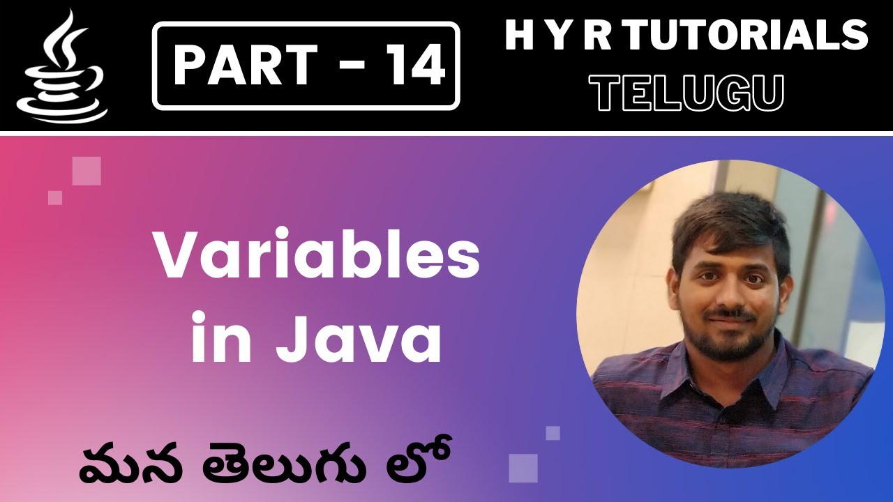 P14 - Variables in Java | Core Java |