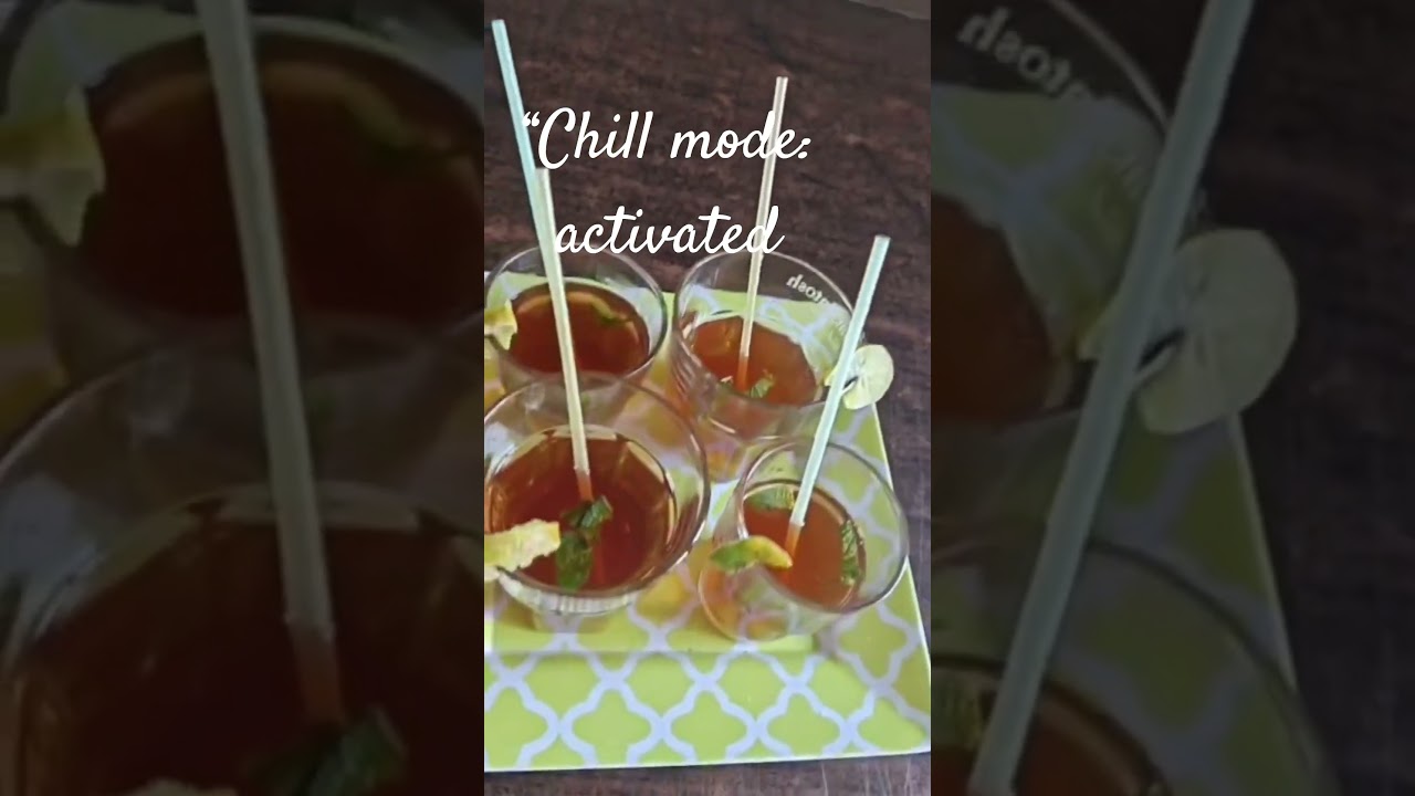 #summer #summerspecial #summerdrink #icedtea #byanupritashinde #beattheheat #justchill #gratitude