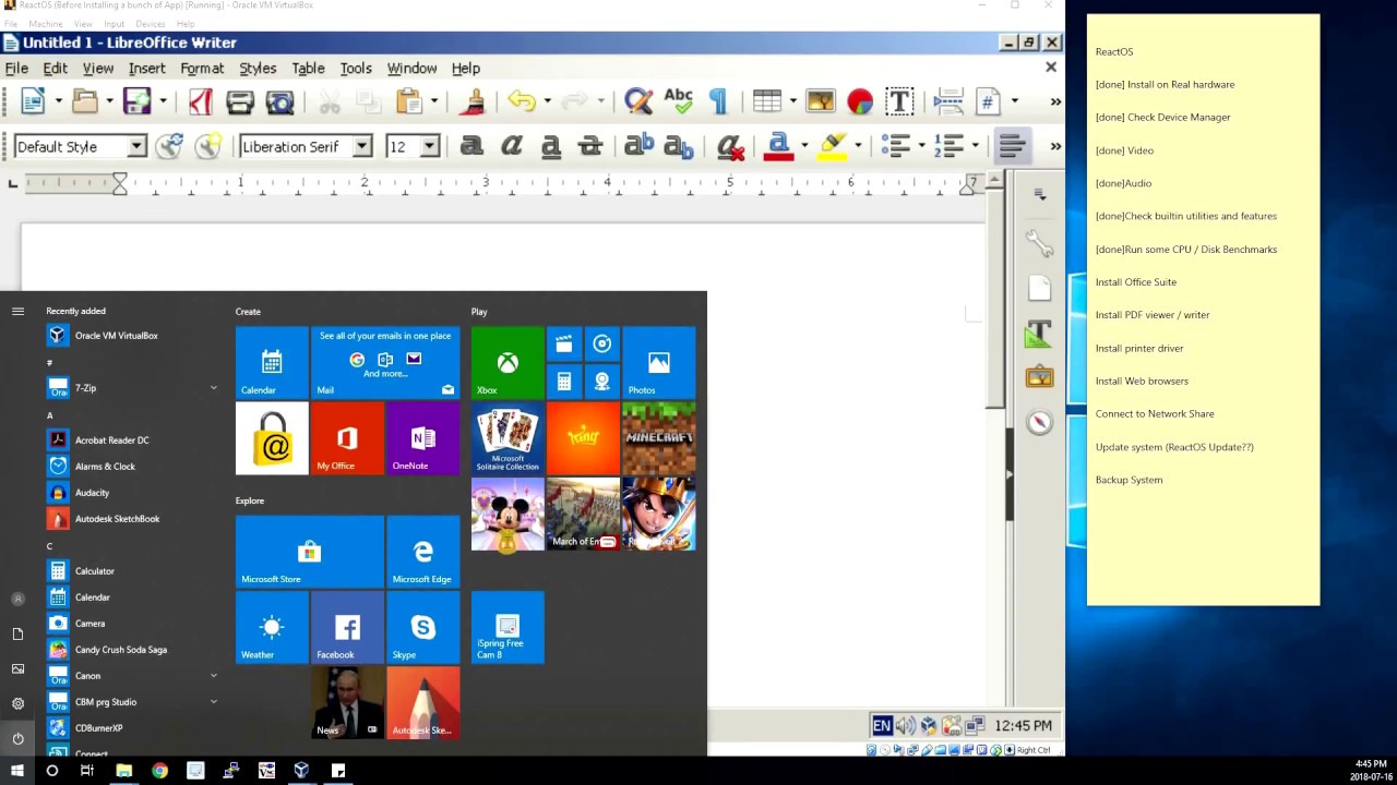 ✅ ReactOS: Free Windows Operating System