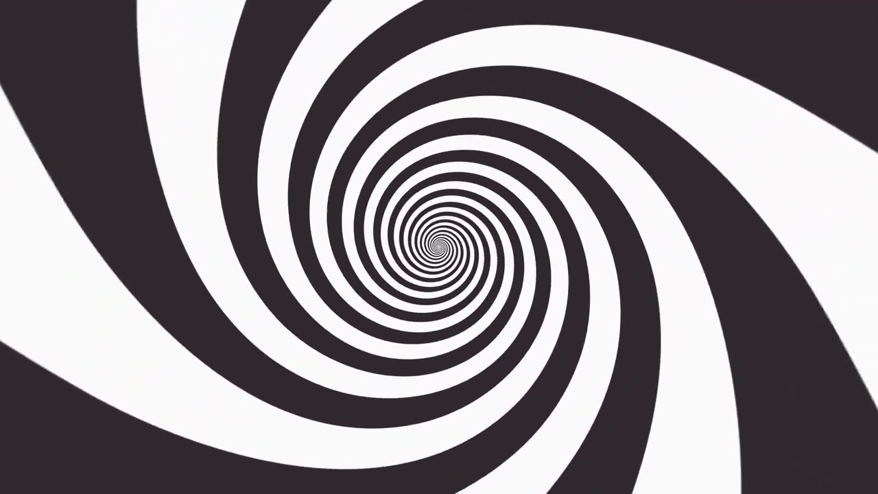 Hypnotic Spiral Looping 4K Free Stock Video - Over 1 Hour LOOPING HYPNO