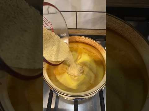 Carrot Pastina #recipe #italiancusine #cooking #italianfood #easyrecipe