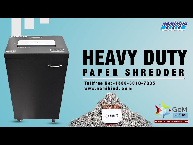 Paper Shredder Machines - Industrial Paper Shredder / Namibind ...