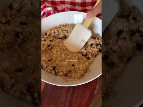 Healthy Oats Raisins Cookie | No sugar, oil or flour added | Gluten-free and Vegan Breakfast Cookie