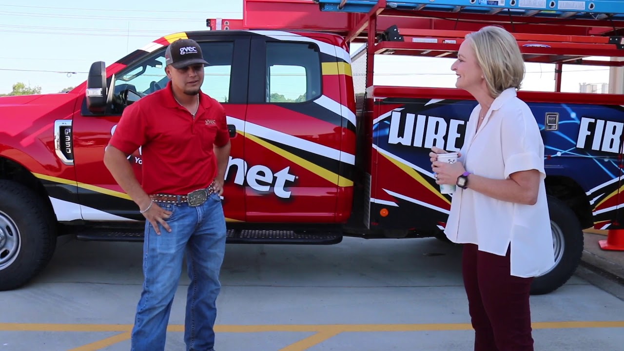 Meet a GVEC Internet Services Technician