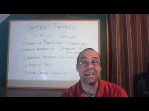 Theory week 12 video 12 -- Socialist Feminism